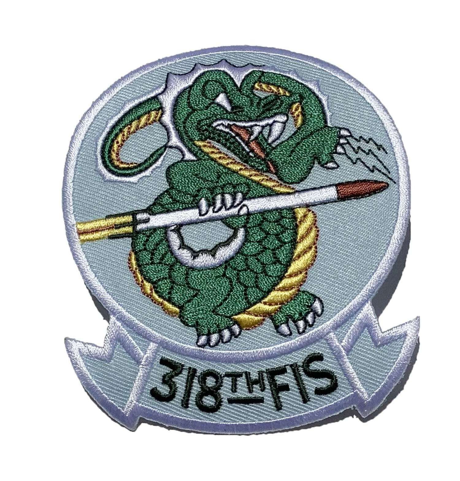 318th Fighter Interceptor Squadron Patch – Plastic Backing - Walmart.com