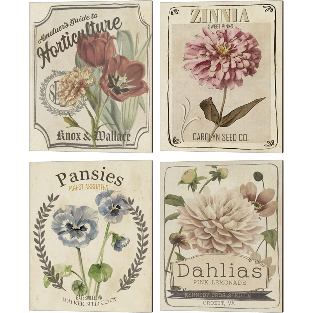 Seed Packet Art Prints