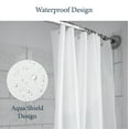 Liba Peva 8 Gauge Bathroom Shower Curtain Liner 36 W X 72 H 8g