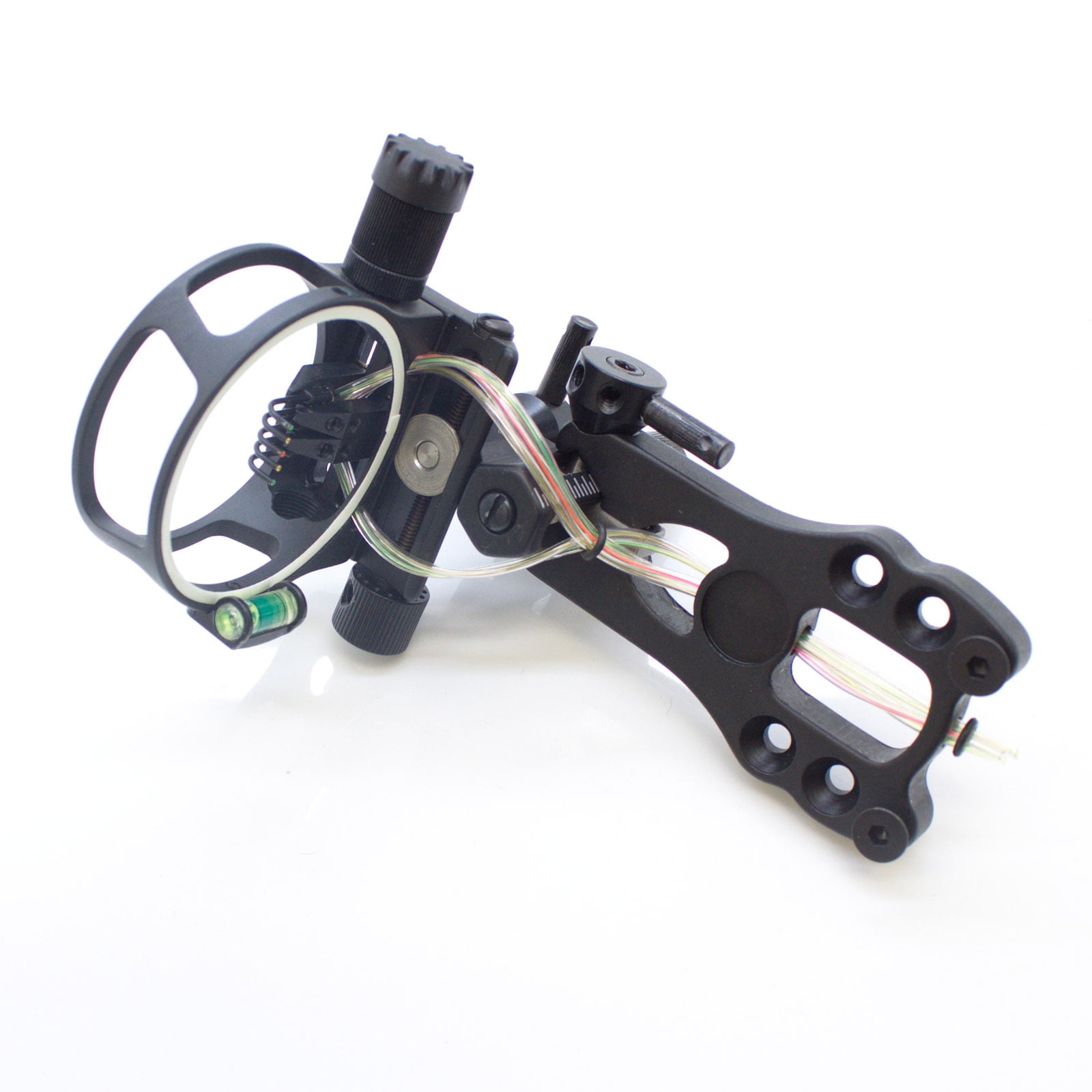 SAS 5 Pins .019 Fiber Optic Bow Sight with Micro Adjustments and LED ...