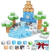 Triani Kids Magnetic Tiles Toys, 100Pcs 3D Magnetic Building Blocks ...
