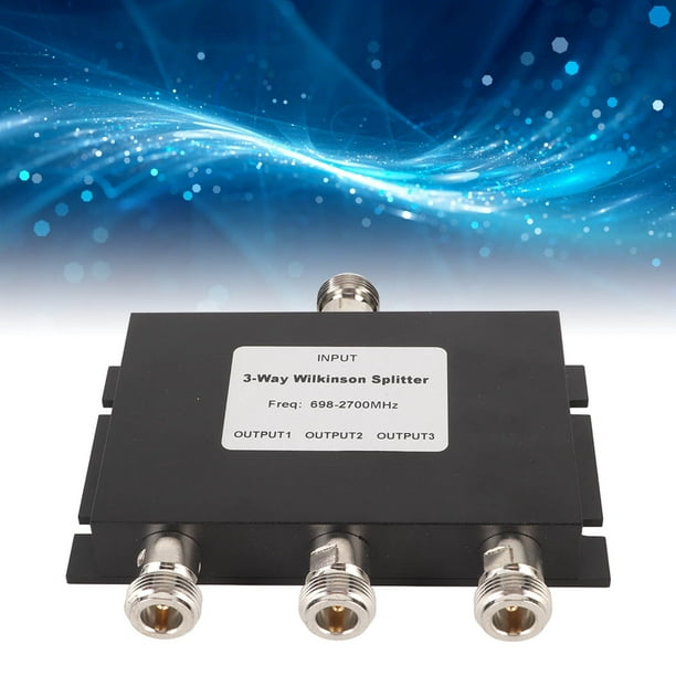 3 Way Power Divider, 3 Way TV Signal Splitter N Type Interface 698 ...
