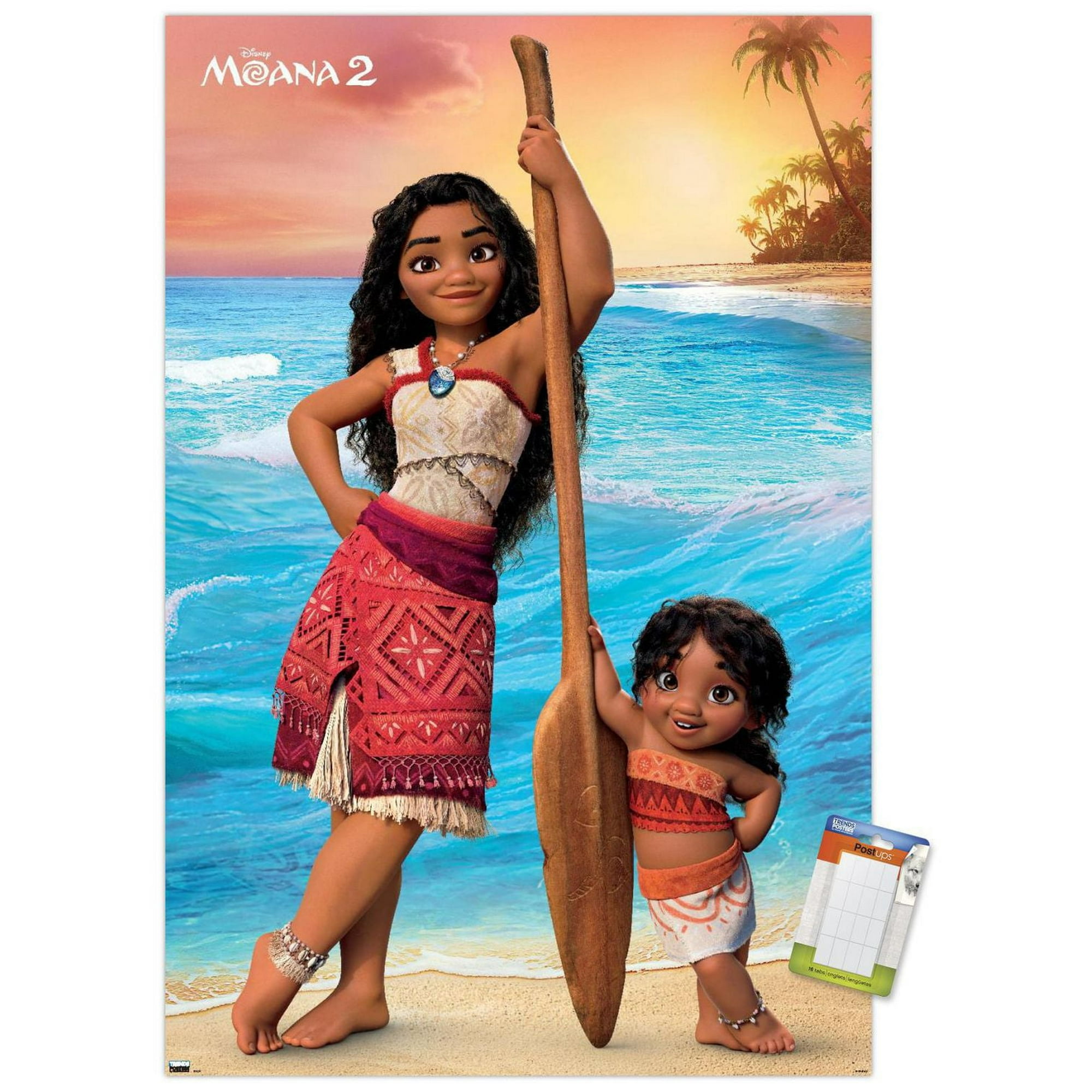 Click here for Trends International Disney Moana 2 - Moana And Si... prices