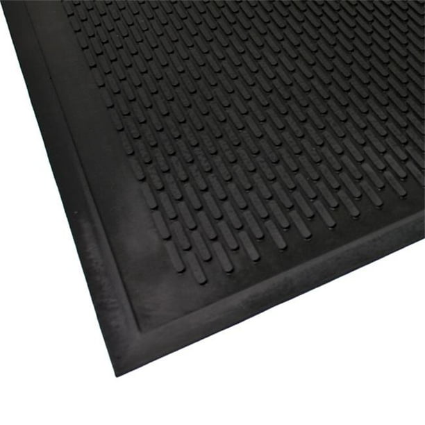 Clean Step All rubber outdoor Scraper Mat 3x5 BLACK - Walmart.com