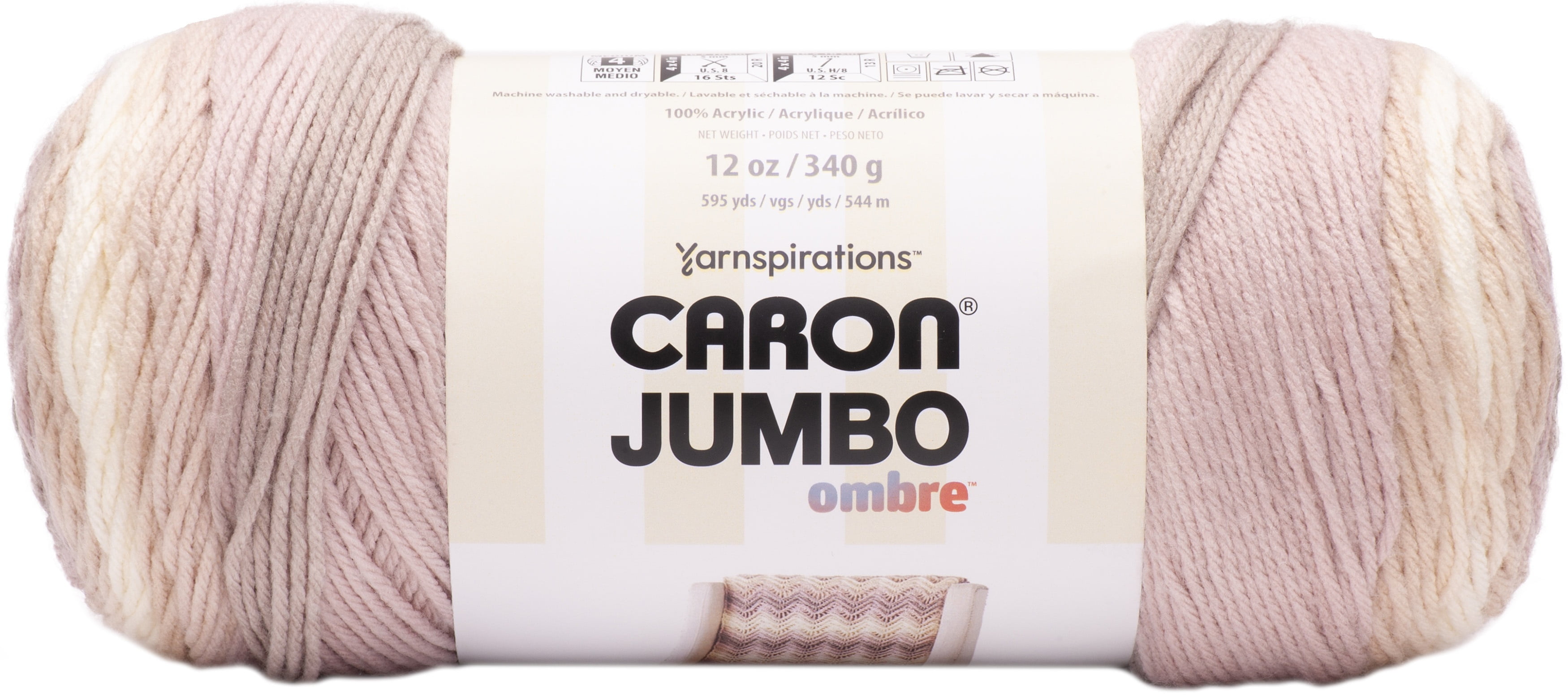 Caron Jumbo Print Ombre Yarn-Carrera Marble - Walmart.com