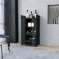 Bar Cart | Smooth Movement for Following the Party | FSC Certified Engineered Wood | Offers ...