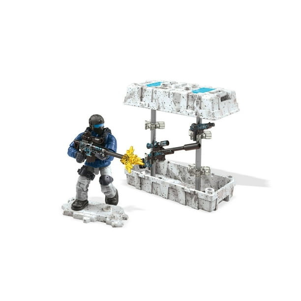 Mega Construx Call of Duty Care Package with Action Figure, Blue ...