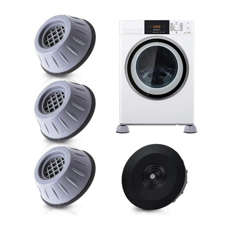4 Pieces Of Anti-vibration Washing Machine, Rubber Feet Vibration ...