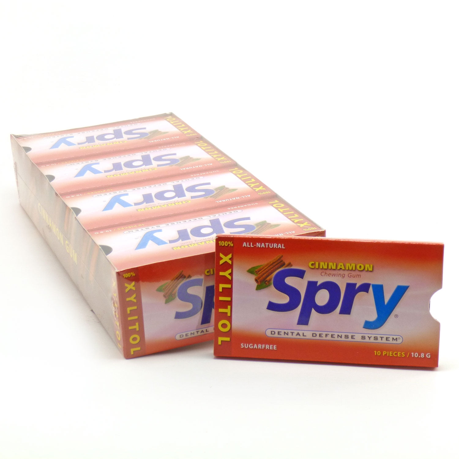 Xlear Spry Gum, Cinnamon, 10 Pcs, Pack of 20 - Walmart.com