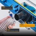 POWERTEC Router Table Dust Port – Dust Collection Hose 2-1/2 inch ...