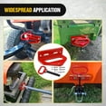 Nilight Universal Heavy Duty Zero Turn Mower Trailer Hitch Kit Strong ...