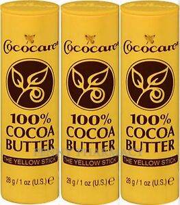 Cocoa Butter Sticks 100% Pure COCOCARE 1oz ( 3 pack ) - Walmart.com