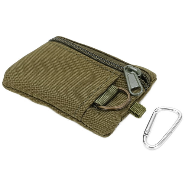 EDC Molle Pouchwith Carabiner,Outdoor EDC Molle Pouch Mini EDC Pouch ...