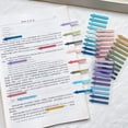 1200/2400Pcs Colorful Label Writable Sticker Reading Notes Bookmarks ...