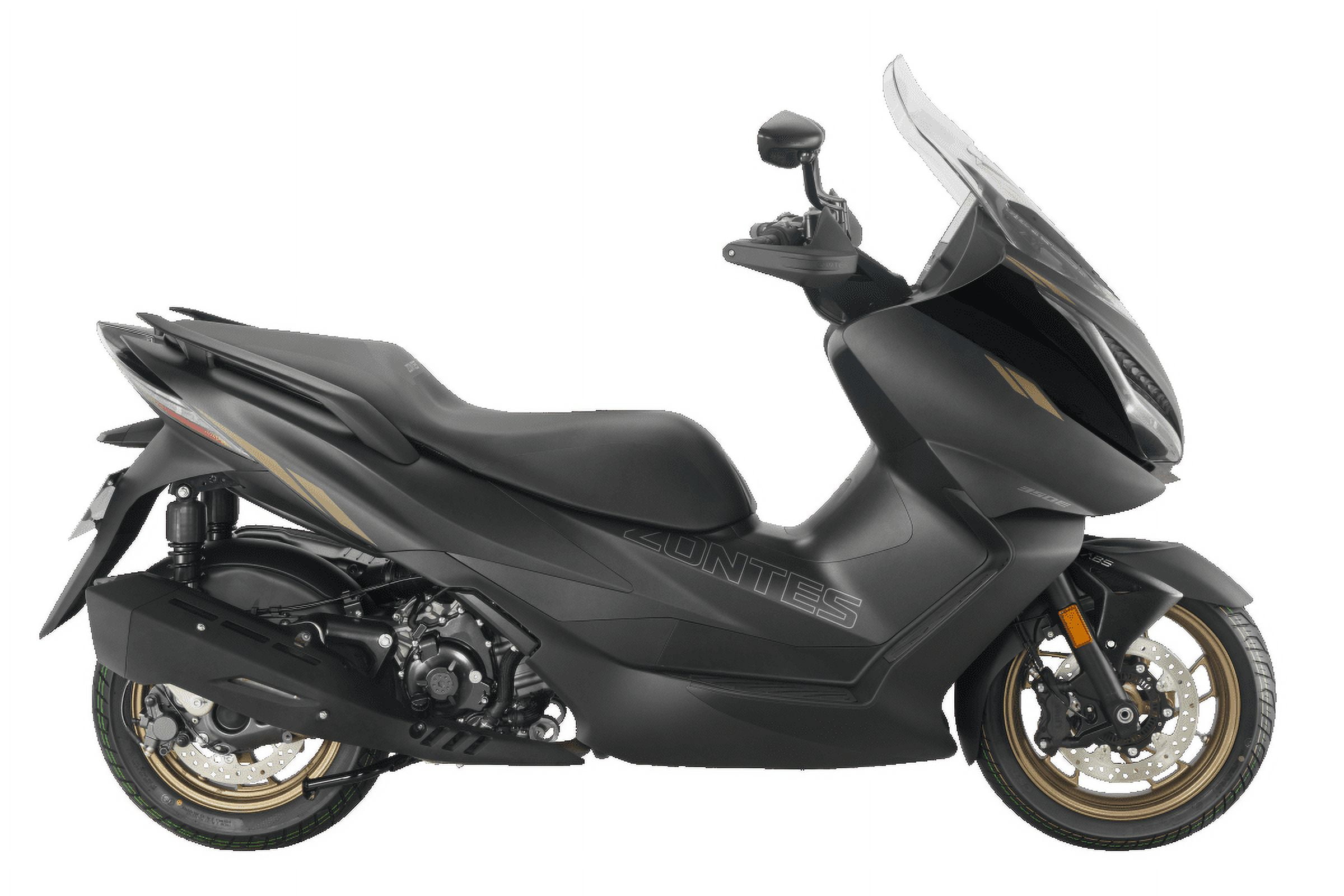 Motocicleta Scooter Zontes E 350 Negro Mate Zontes E 350 Scooter ...