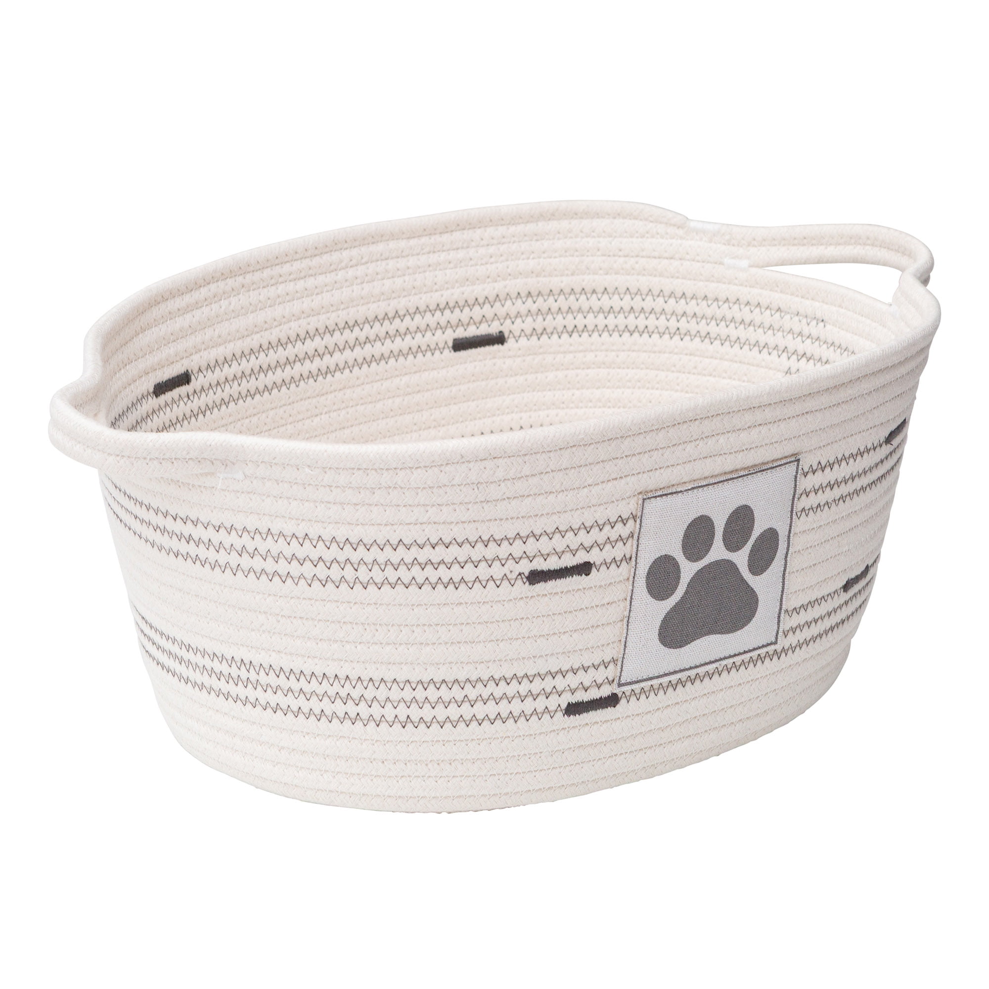 Click here for Decolin Zenna Home Coiled Rope Oval Storage Basket... prices