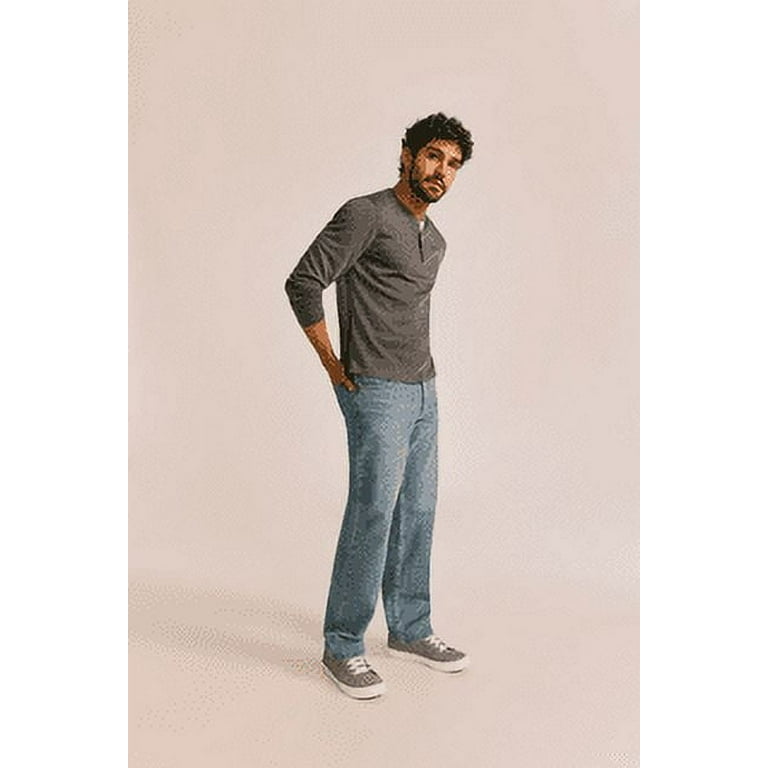 Wrangler Men's and Big Men's Relaxed Fit Jeans with Flex Wrangler Men's and Big Men's Relaxed Fit Jeans with Flex