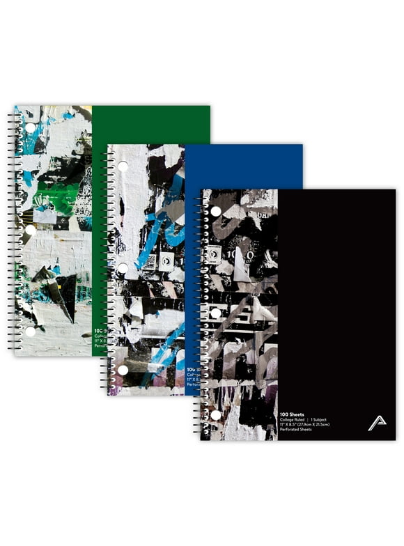 1-Subject Spiral Notebooks in Spiral Notebooks - Walmart.com