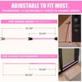 SECURITYMAN 2-in-1 Door Security Bar & Sliding Door Security Bar ...