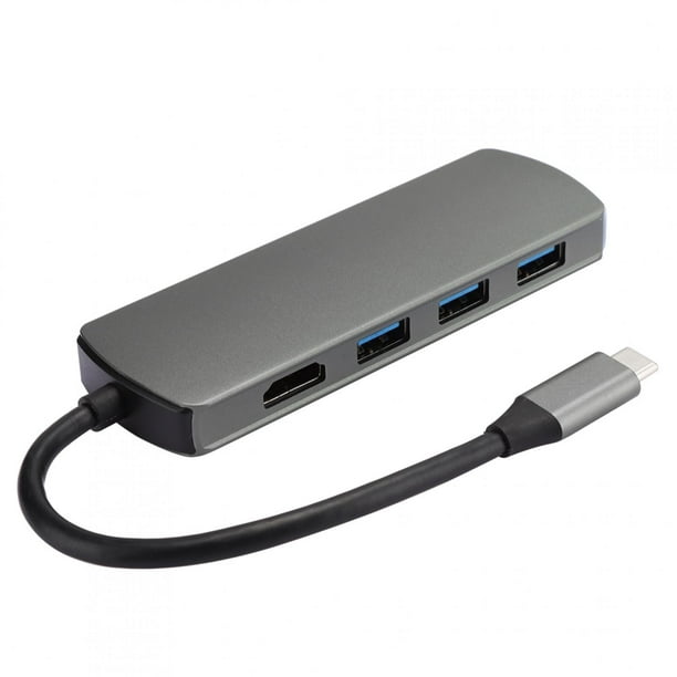 Portable USB Splitter Hub PC 6 In 1 Docking Station, Multifunctional ...