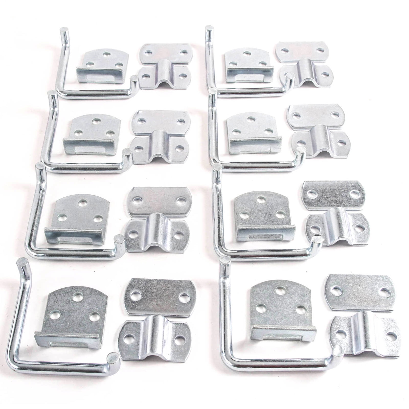 Stake Rack Gate Corner Latch 8 Pack Security Straight Mount Bent ...