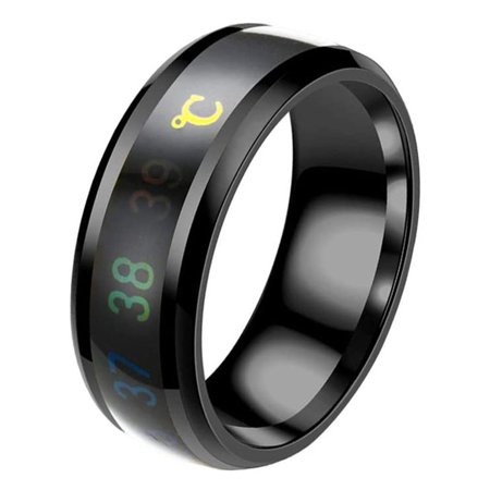 Newly Upgraded Version Smart Rings Thermostats Digital Thermometer Body ...