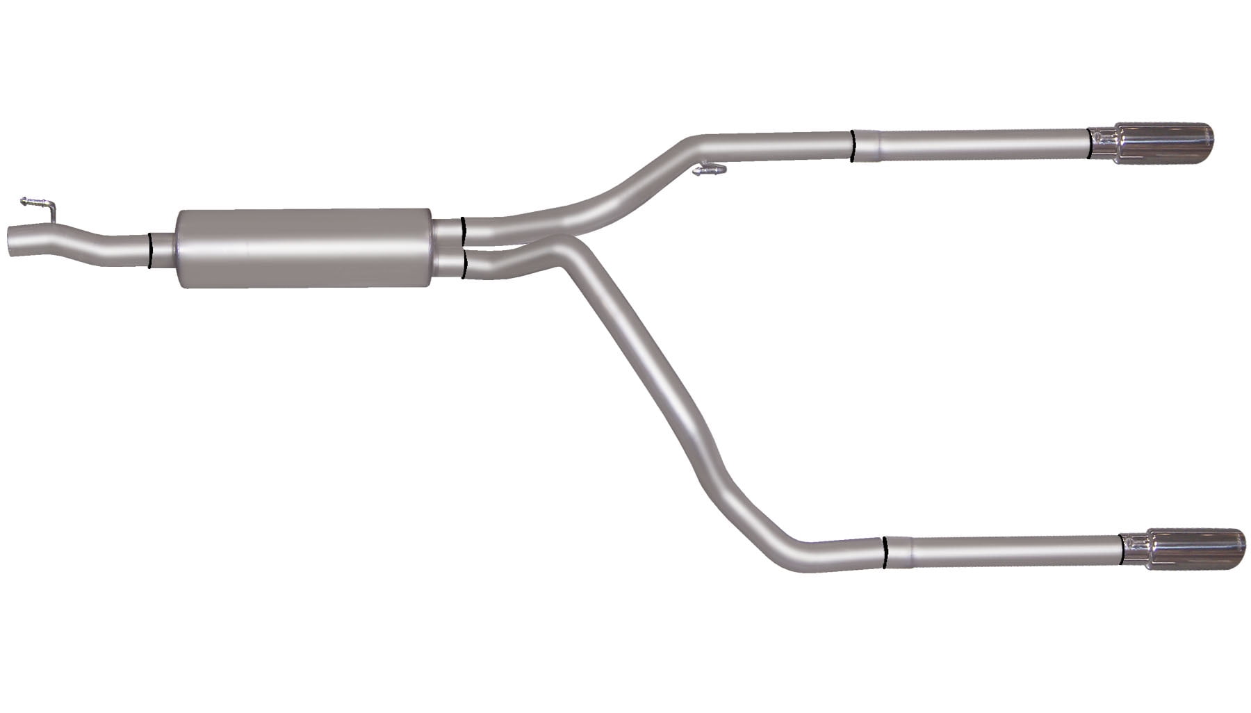 Cat-Back Dual Split Exhaust System, Stainless - Walmart.com