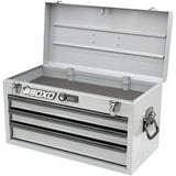 Boxo USA Hand Carry Tool Box 3-Drawer Heavy Duty Steel Toolbox with ...