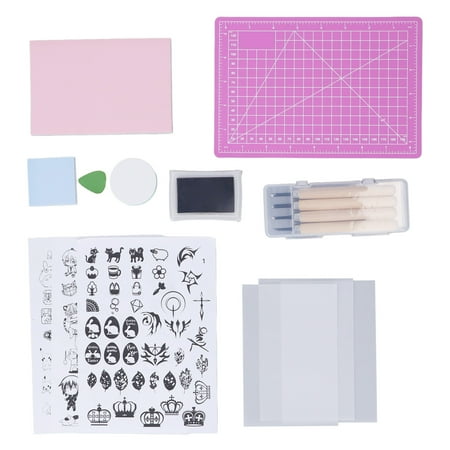 Rubber Making Kit Carving Rubber Kit Rubber Carving Blocks Kit For ...