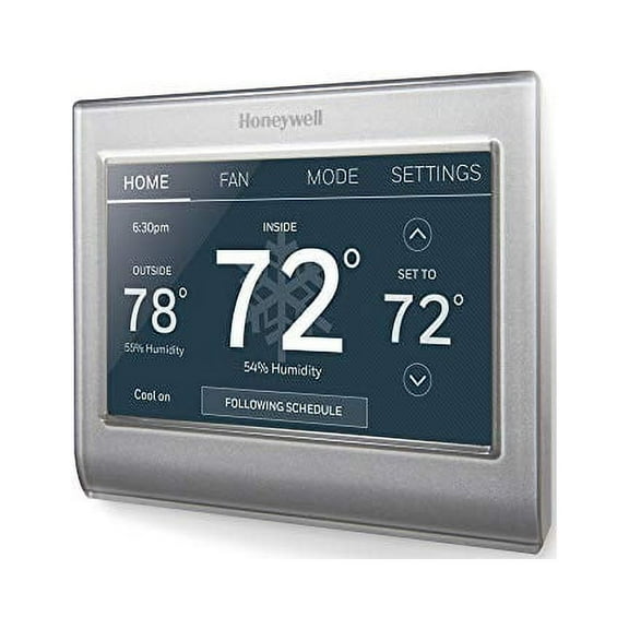 Open Box Honeywell Home RTH9585WF1004/W Wi-Fi Smart Color Thermostat, 7 ...