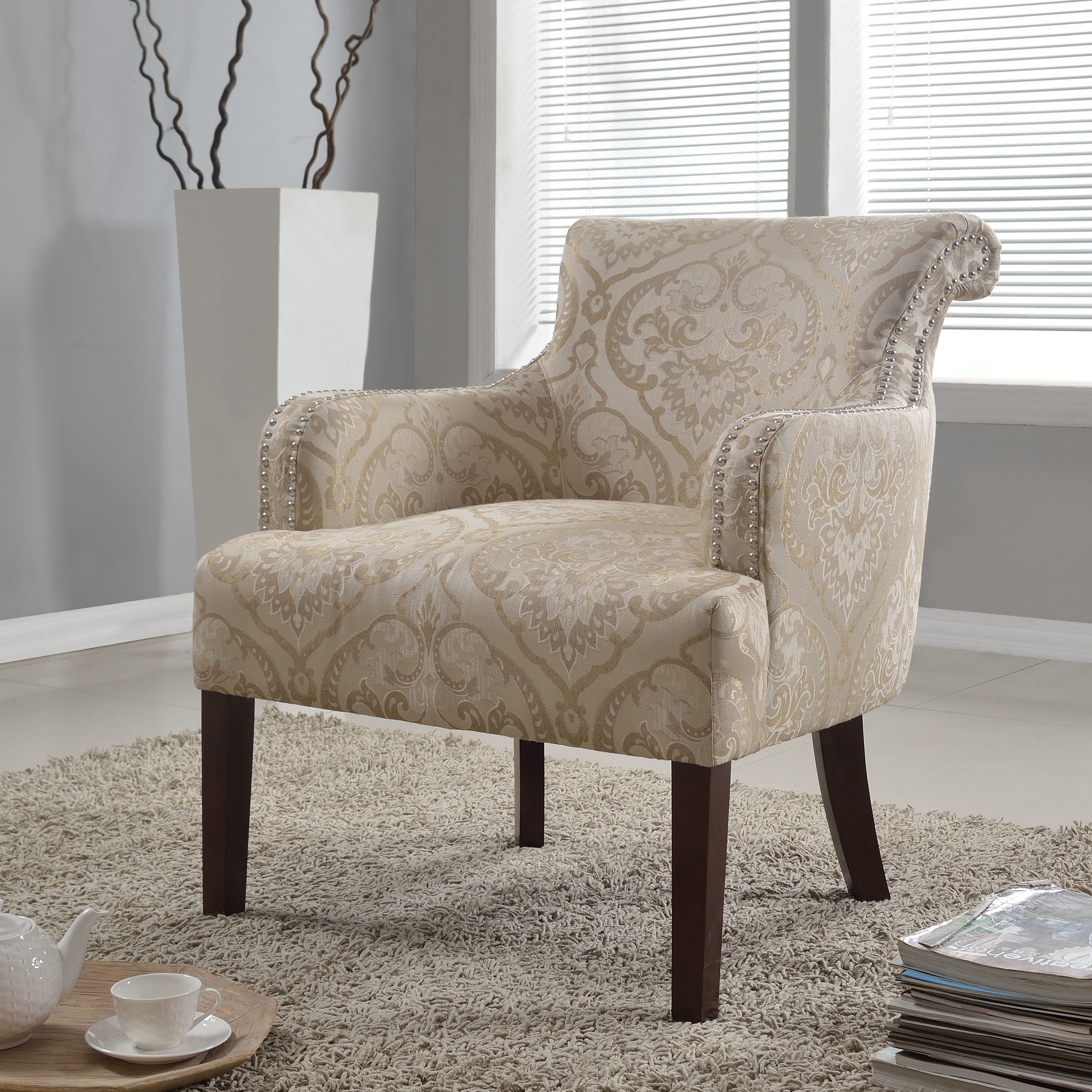 Best Master Furniture's Regency Living Room Accent Chair, Multiple ...