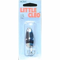 Acme Tackle Little Cleo Fishing Lure Spoon Nickel 1/3 oz. - Walmart.com