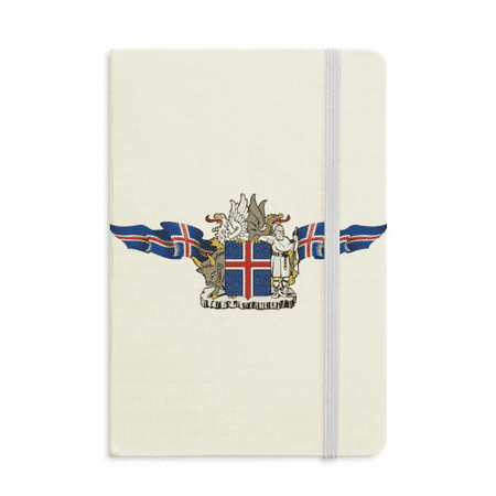Norway National Emblem Country Symbol Notebook Official Fabric Hard ...