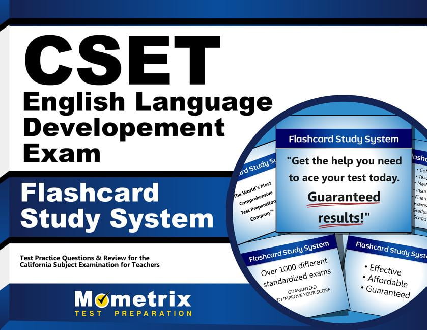 Cset English Language Development Exam Flashcard Study System : Cset ...