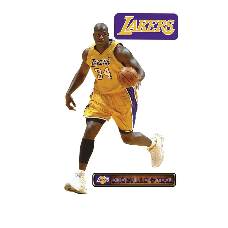 SHAQUILLE O'NEAL #34 LAKERS -84 TALL LIFE SIZE CARDBOARD, 43% OFF