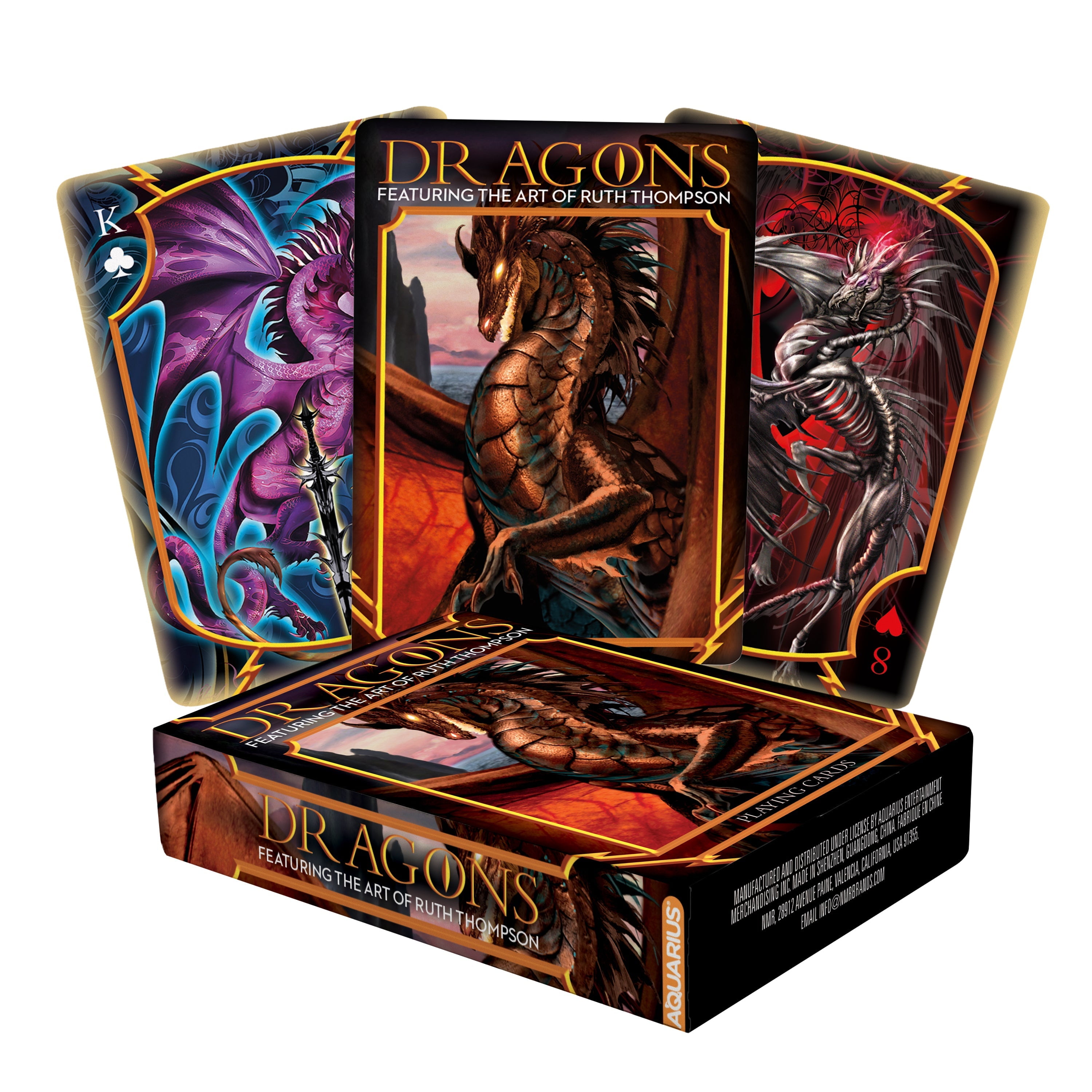 Ruth Thompson Dragons Playing Cards - Walmart.com