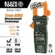 Klein Tools CL600 True RMS Digital AC Auto-Ranging Cordless Clamp Meter ...