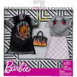 Barbie Checkered Graphic Outfit Fashion Pack with Accessories - Walmart.com