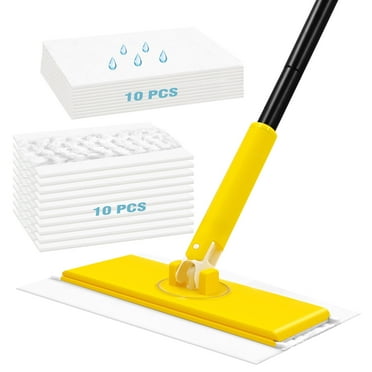 "Mr. Clean Magic Eraser Roller Mop for Floors, 45"" Handle, 10.5 x 3 ...