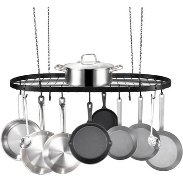 Calphalon 18" x 36" Hard Anodized Aluminum Space Saving Hanging Pot ...