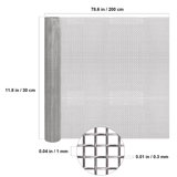 FOMIYES Screens Garage Door Net with Stainless Steel Mesh - Walmart.com
