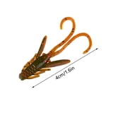 BE-TOOL 20Pcs Soft Plastic Lures Set, 4cm/1.6in Elastic Lightweight ...