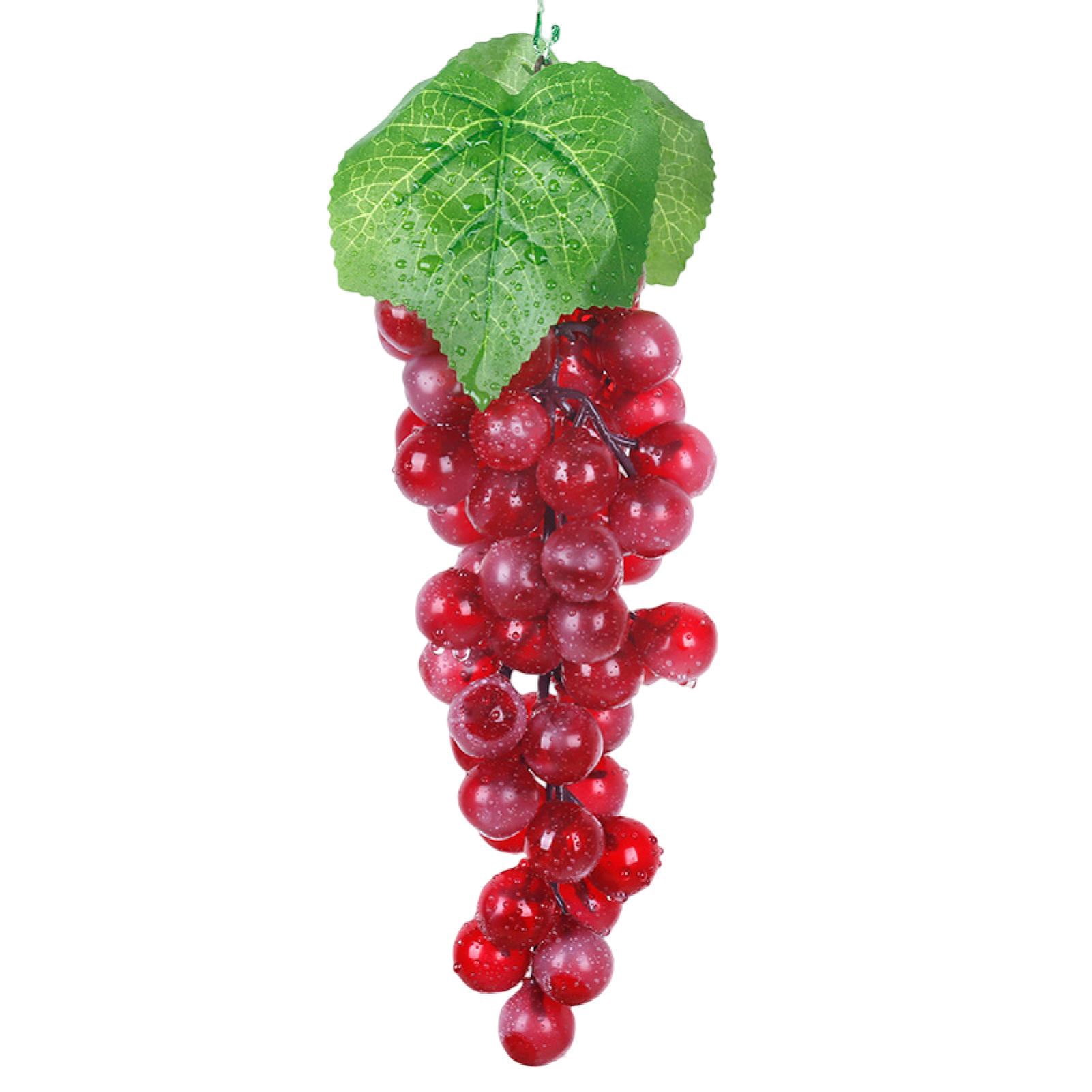 DISHAN Realistic Artificial Grape - Frosted Design, Not Withered ...