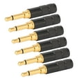 20 Pack 3.5mm 2-Pole HIFI Headphone Mono Male Plugs, Jack Replacements ...