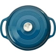 Enameled Cast Iron Round Dutch Oven, 6 qt., Turquoise - Walmart.com