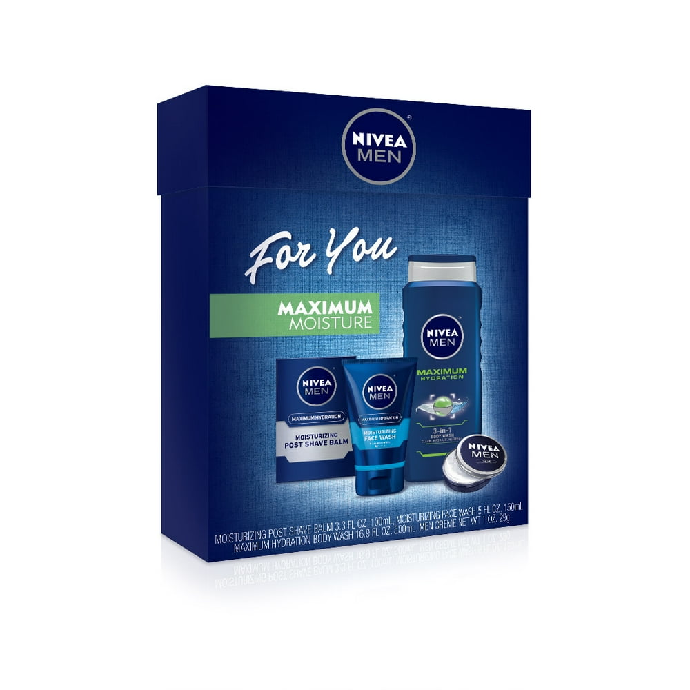 Nivea Men Maximum Moisture 4 Piece T Set