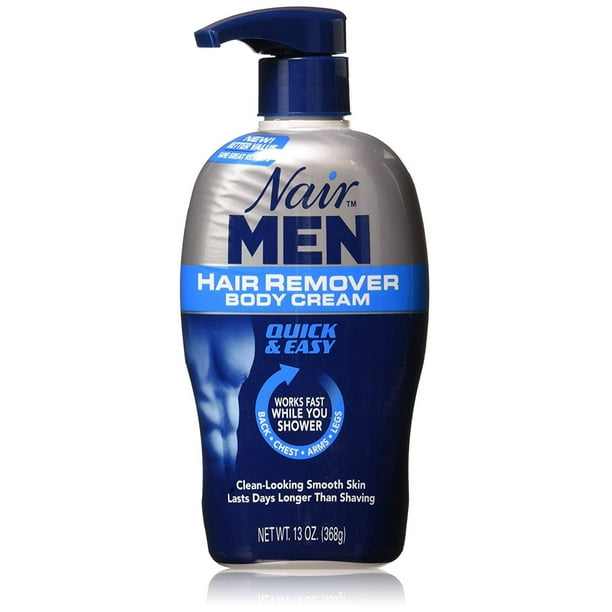 Nair For Men Hair Removal Body Cream 13 oz (Pack of 3) - Walmart.com ...