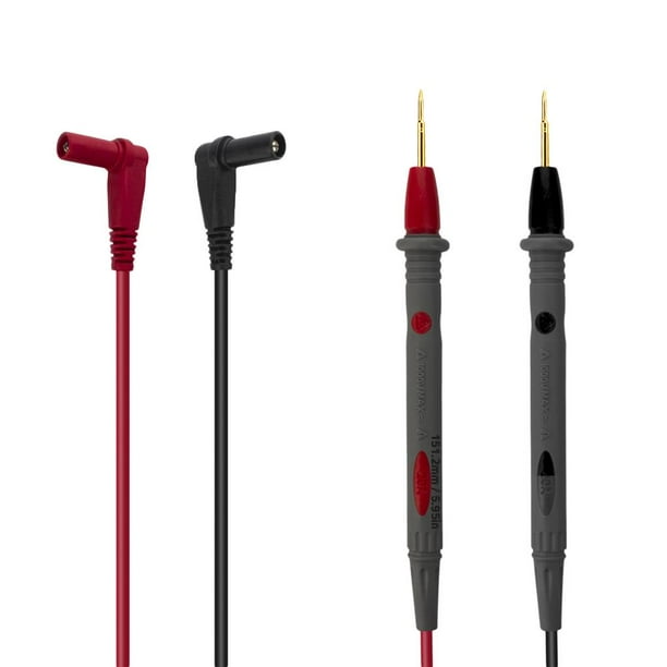 Multimeter Test s with Banana Plug Digital Multimeter Clamp Probe Wires ...