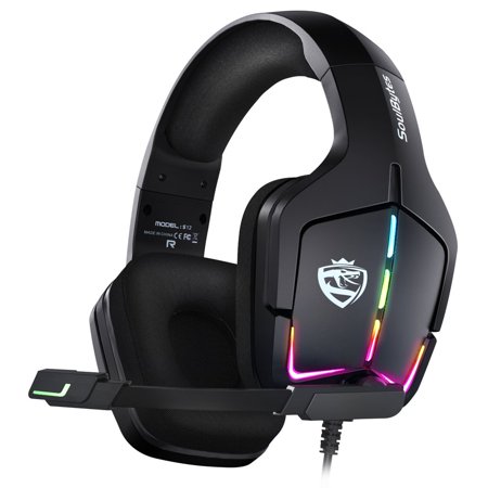 Bean Headset RGB Gaming Headset Wired Computer Headset For PS5 With ...