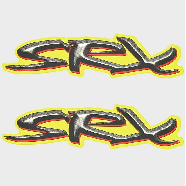Sea Ray Boat Raised Decal Stickers | SRX Emblem (Pair) - Walmart.com